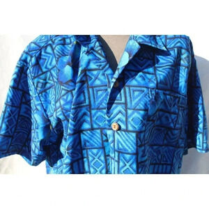 Roundy Bay | Shirts | Vtg Mens Roundy Bay Brand Hawaiian Flowers Floral ...